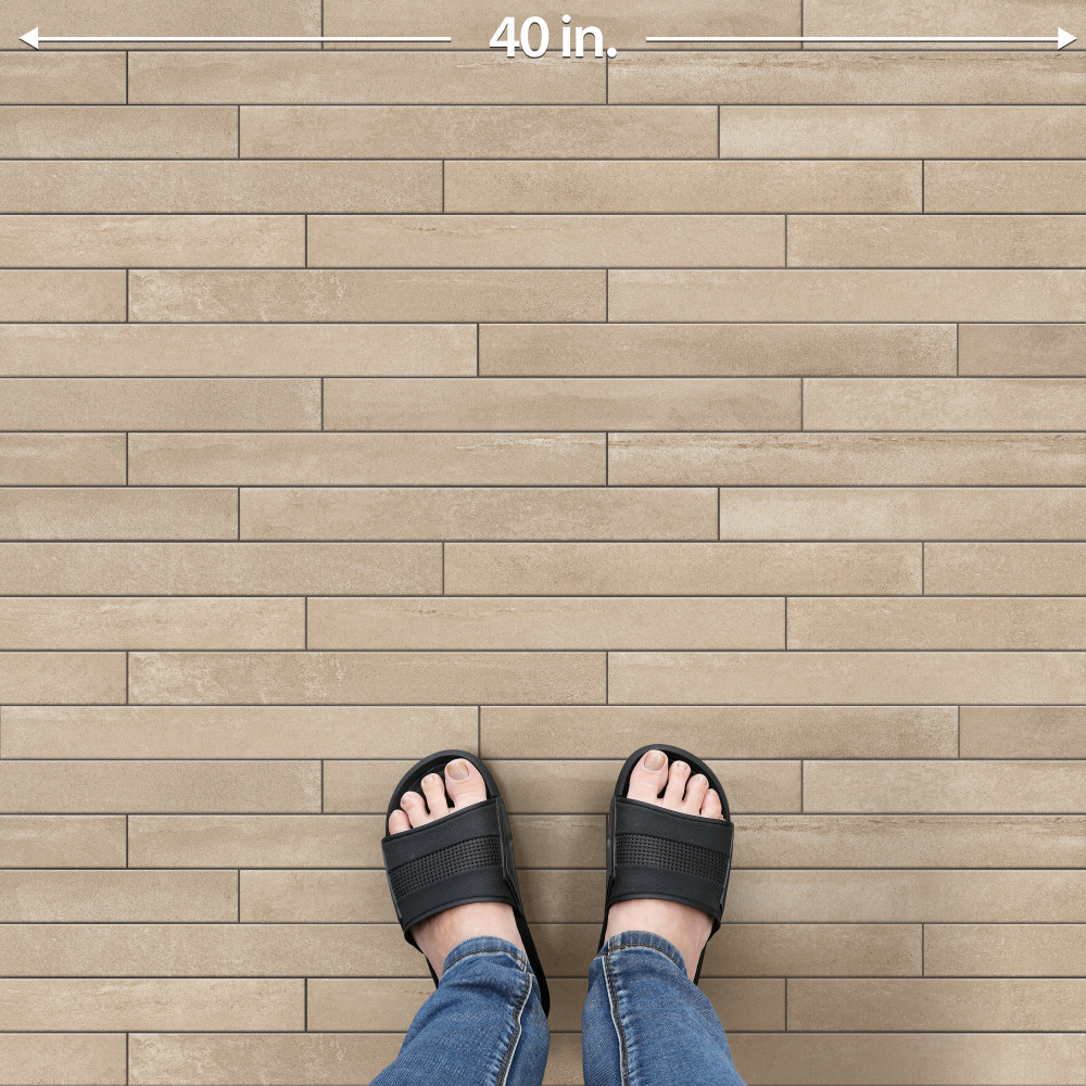 Sample - Tucson Beige Porcelain Floor and Wall Tile | Merola Tile