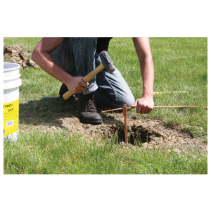 NVent Erico 615815 Copper Bonded Ground Rod, Pointed, 5/8 X 15 Ft ...