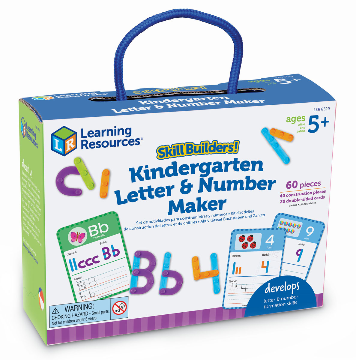 Kindergarten Letter & Number Maker (Skill Builders)