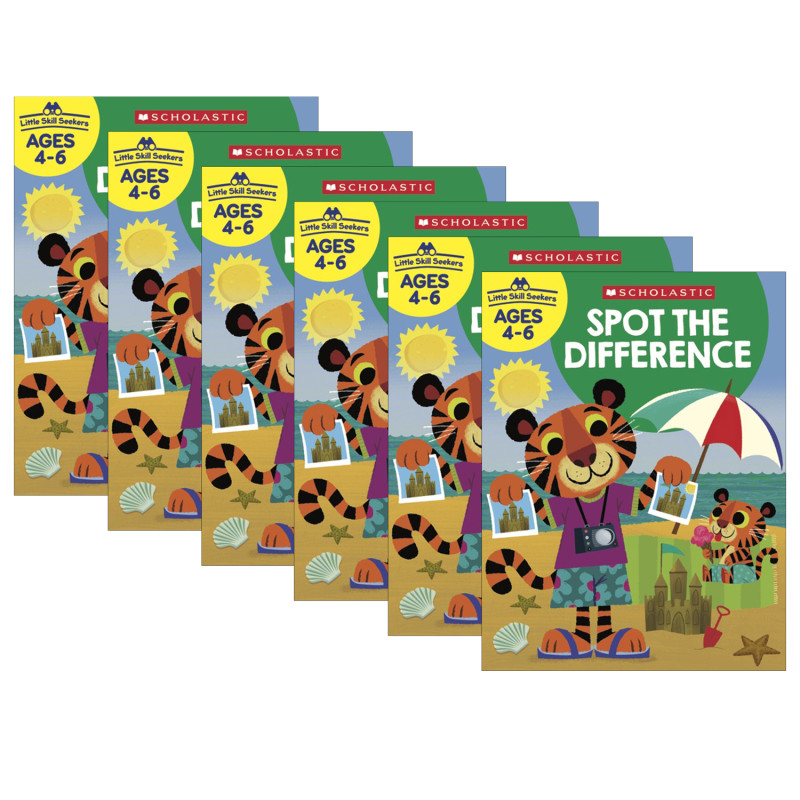 Scholastic Teaching Solutions Little Skill Seekers: Spot the Difference ...