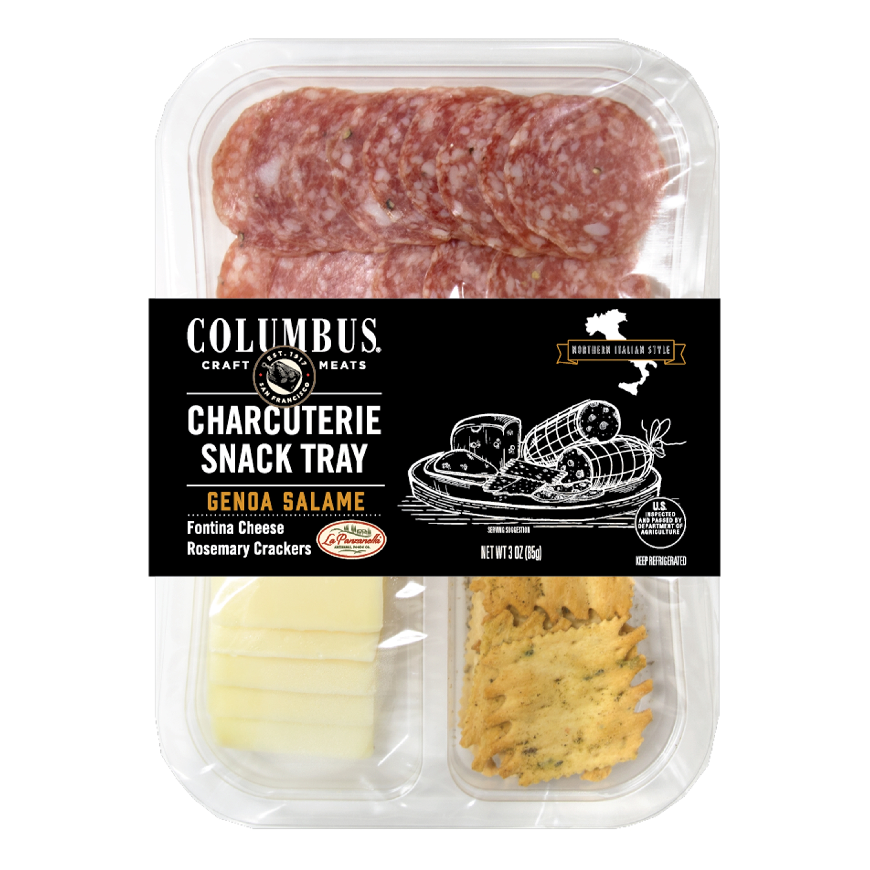 Hormel Smart Label - COLUMBUS Genoa Northern Italy Snack