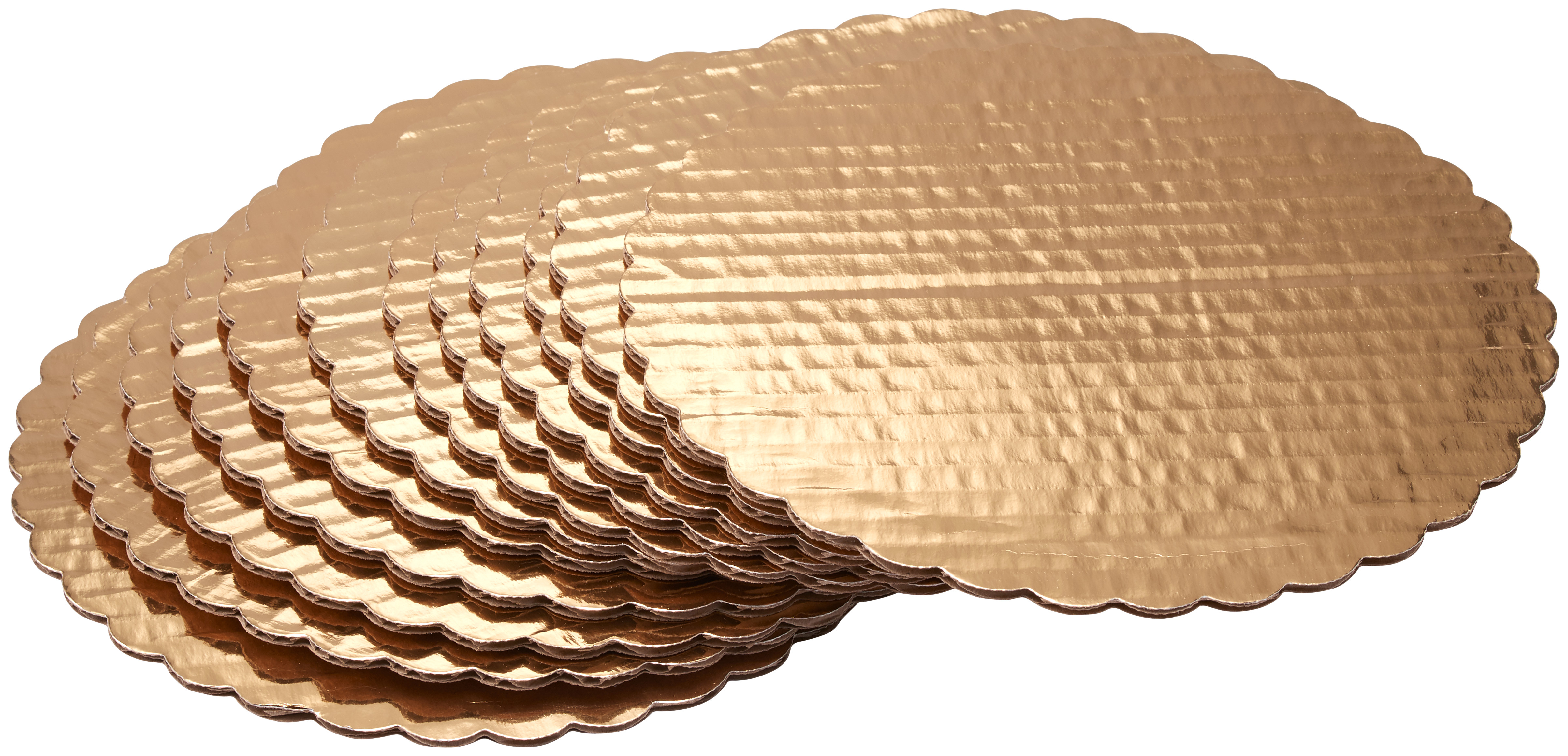8 Round Gold Cake Board | DecoPac