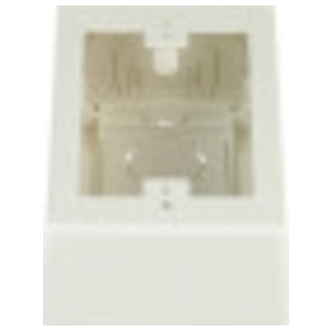 Panduit JBX3510IW-A Non-Metallic Low Voltage Outlet Box With Adhesive ...