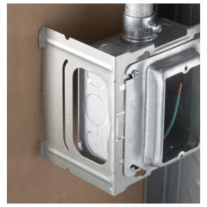 NVent Caddy C23 Electrical Box Bracket To Stud, Steel, 4 Or 4-11/16 In ...