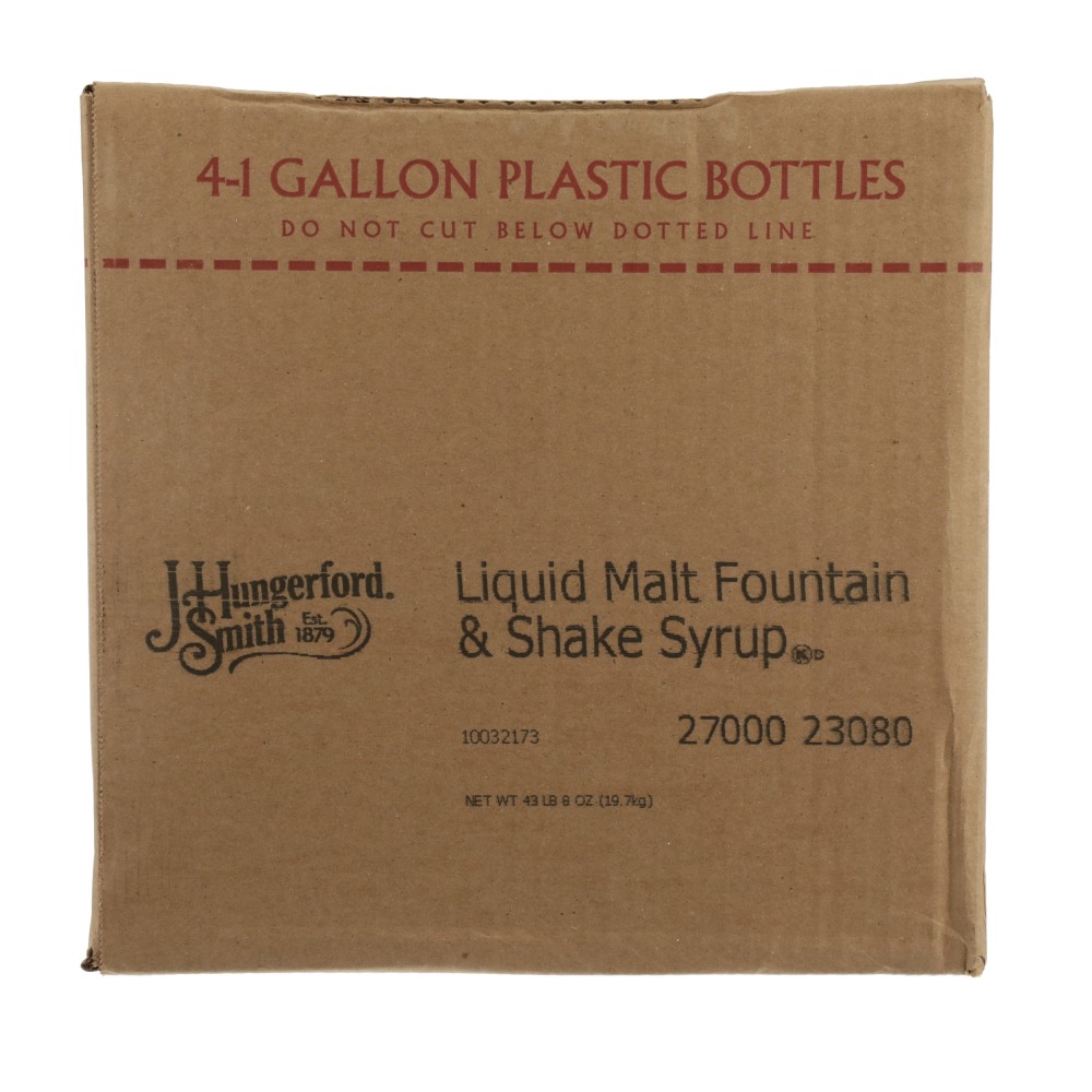Liquid Malt Fountain & Shake Syrup - 1 Gal Jugs | Conagra Foodservice