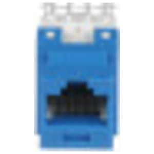 Panduit NK688MBU NetKey® Cat 6 Keystone Punchdown Jack Module, Blue ...