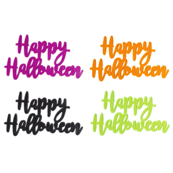 Happy Halloween Script | Layon | DecoPac