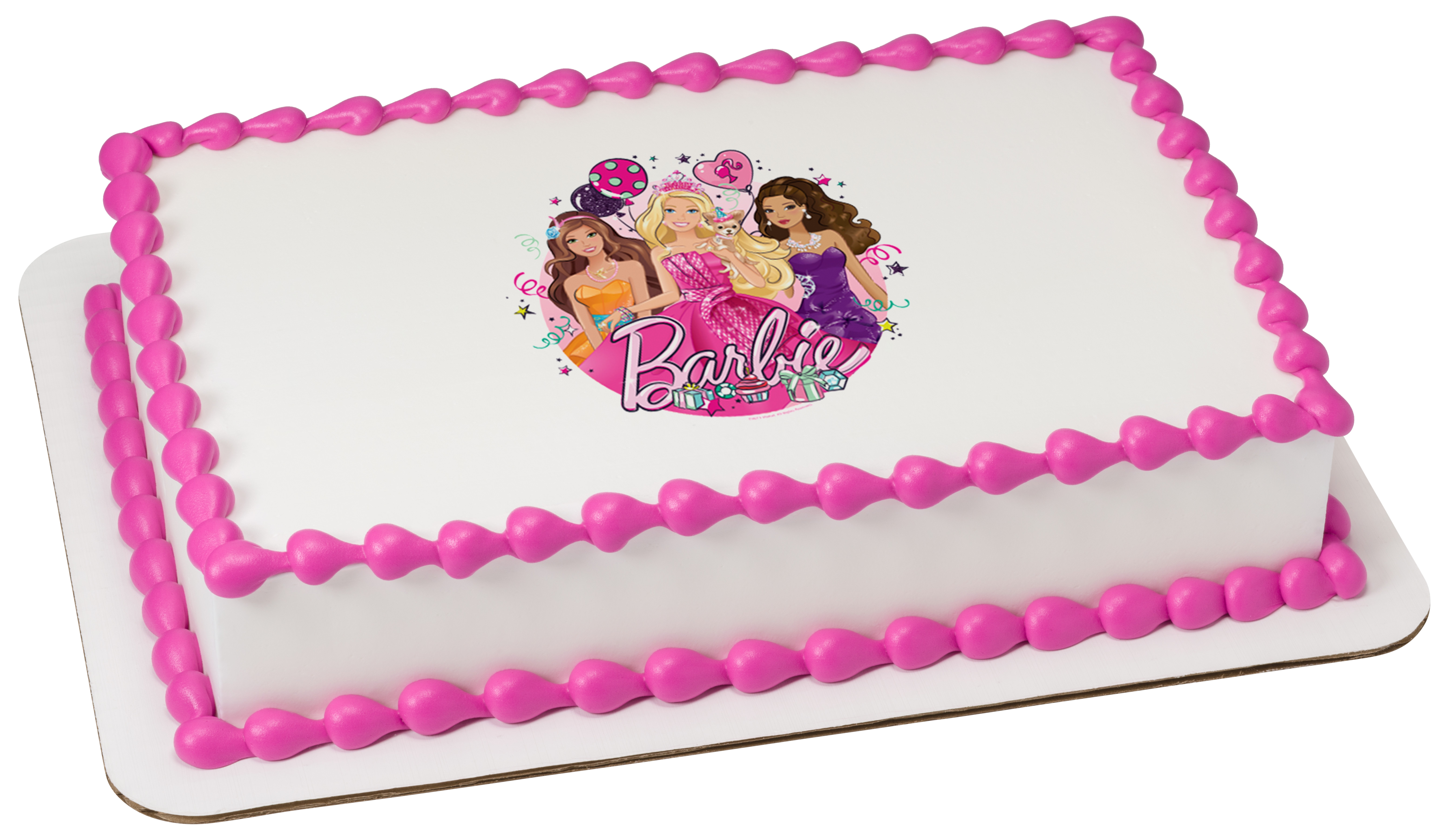 Barbie Glitter Birthday Edible Image Decoration | DecoPac