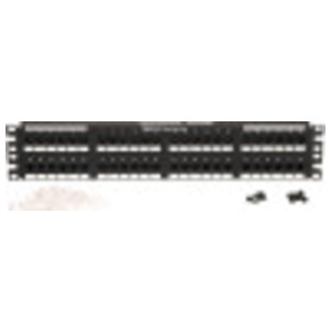 Panduit DP486X88TGY DP6A™ 10Gig™ Punchdown Patch Panel, 48-Port ...