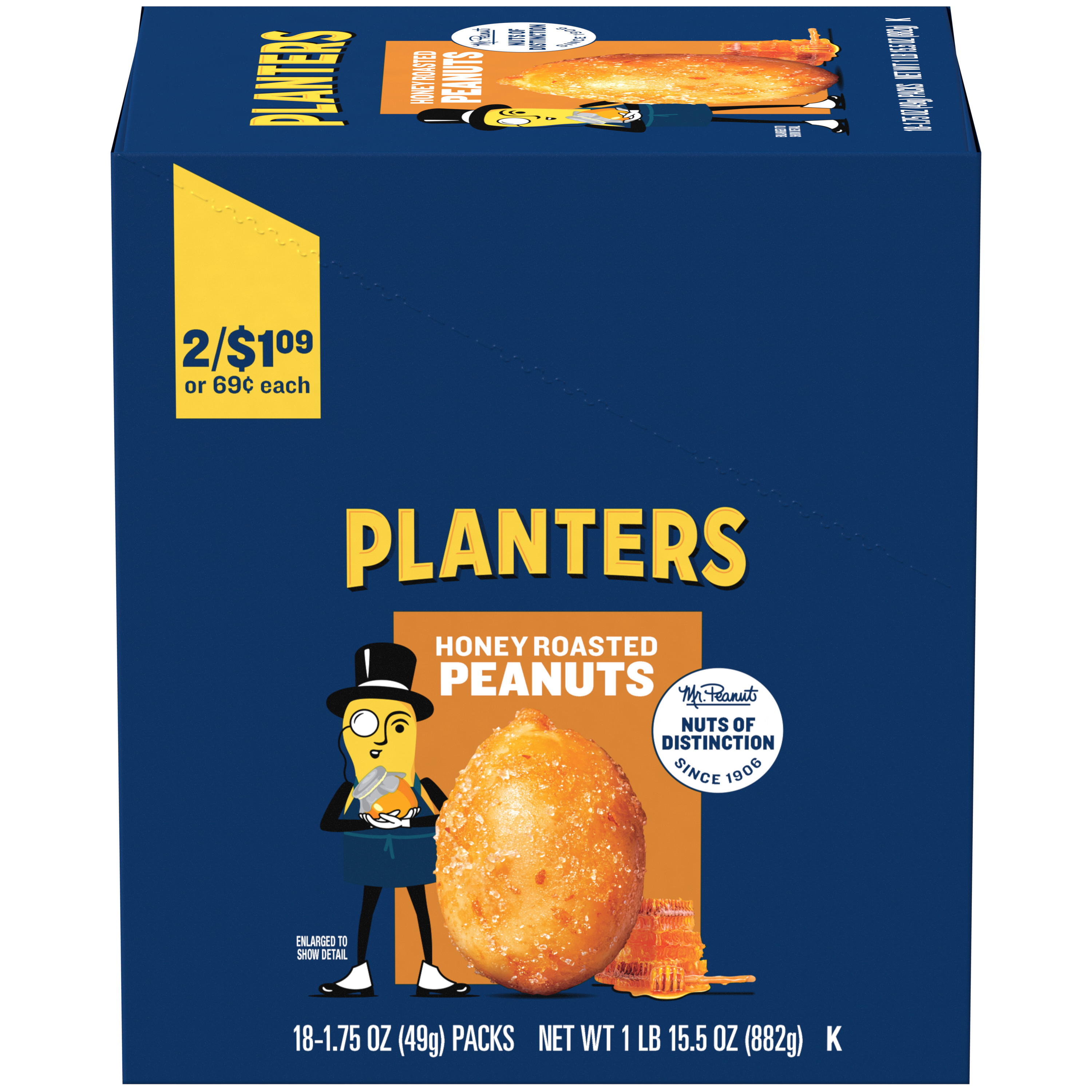 Hormel Smart Label - PLANTERS Honey Roasted Peanuts Tube