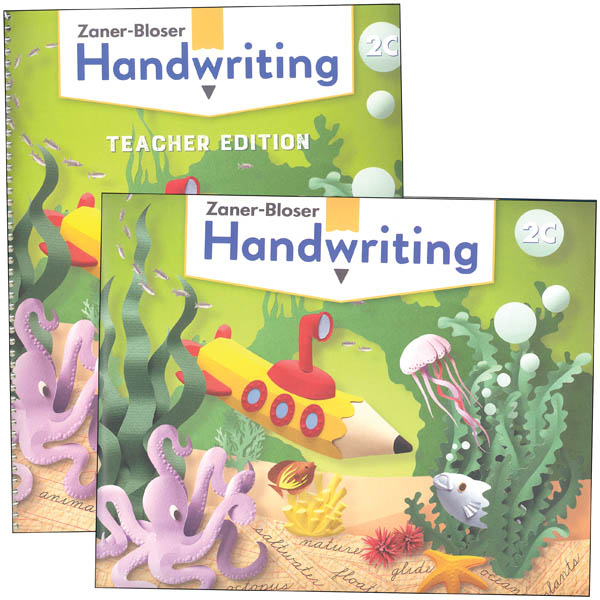 Zaner Bloser Handwriting Grade 2C Home School Bundle Student Edition Zaner Bloser Handwriting Grade 2C Home School Bundle Student Edition