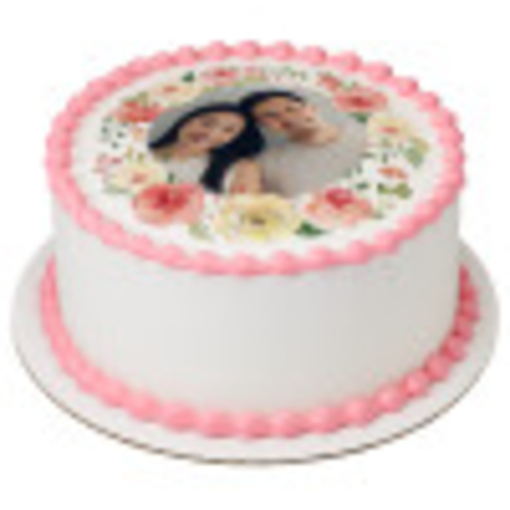 Order Floral Wreath Edible Image® by PhotoCake® Frame Cake from COBORN ...