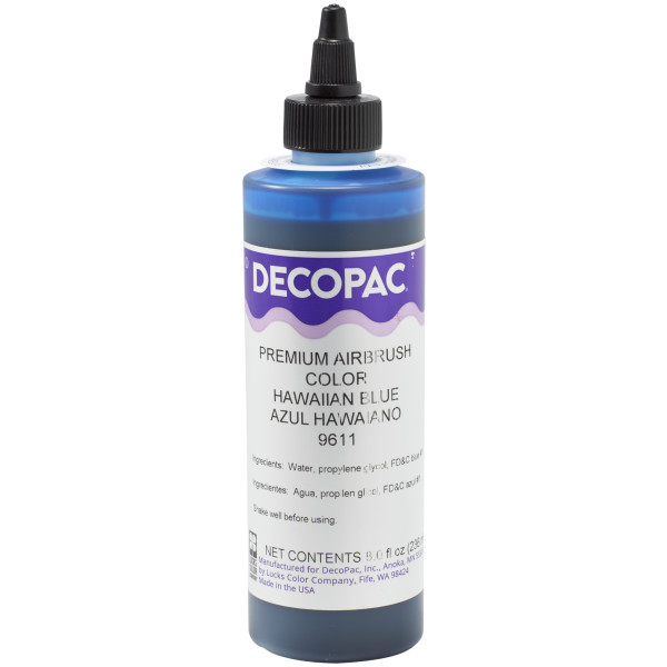 Hawaiian Blue Premium Airbrush Color | DecoPac