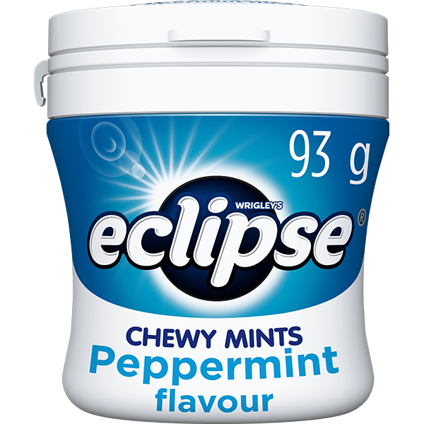 - Eclipse Peppermint Flavoured Chewy Mints Bottle 93 g | myWellabee
