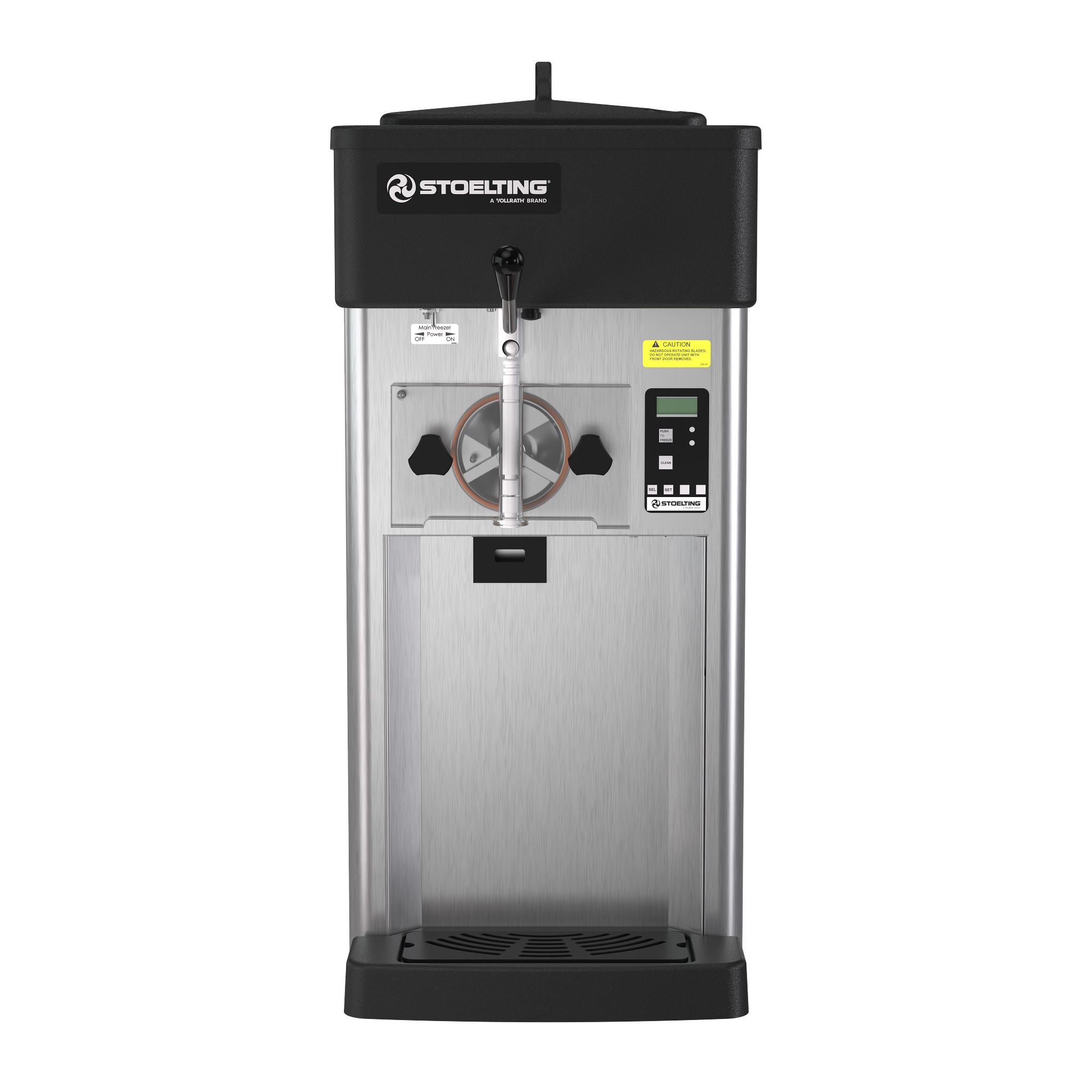 3-gallon 115-volt air-cooled gravity-fed single-flavor soft serve ...