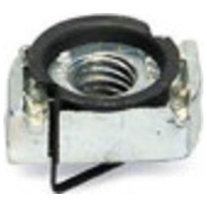 B-Line (Eaton) TN224ZN Twirl-Nut™ Zinc Plated Steel Channel Nut, 1/4 In ...