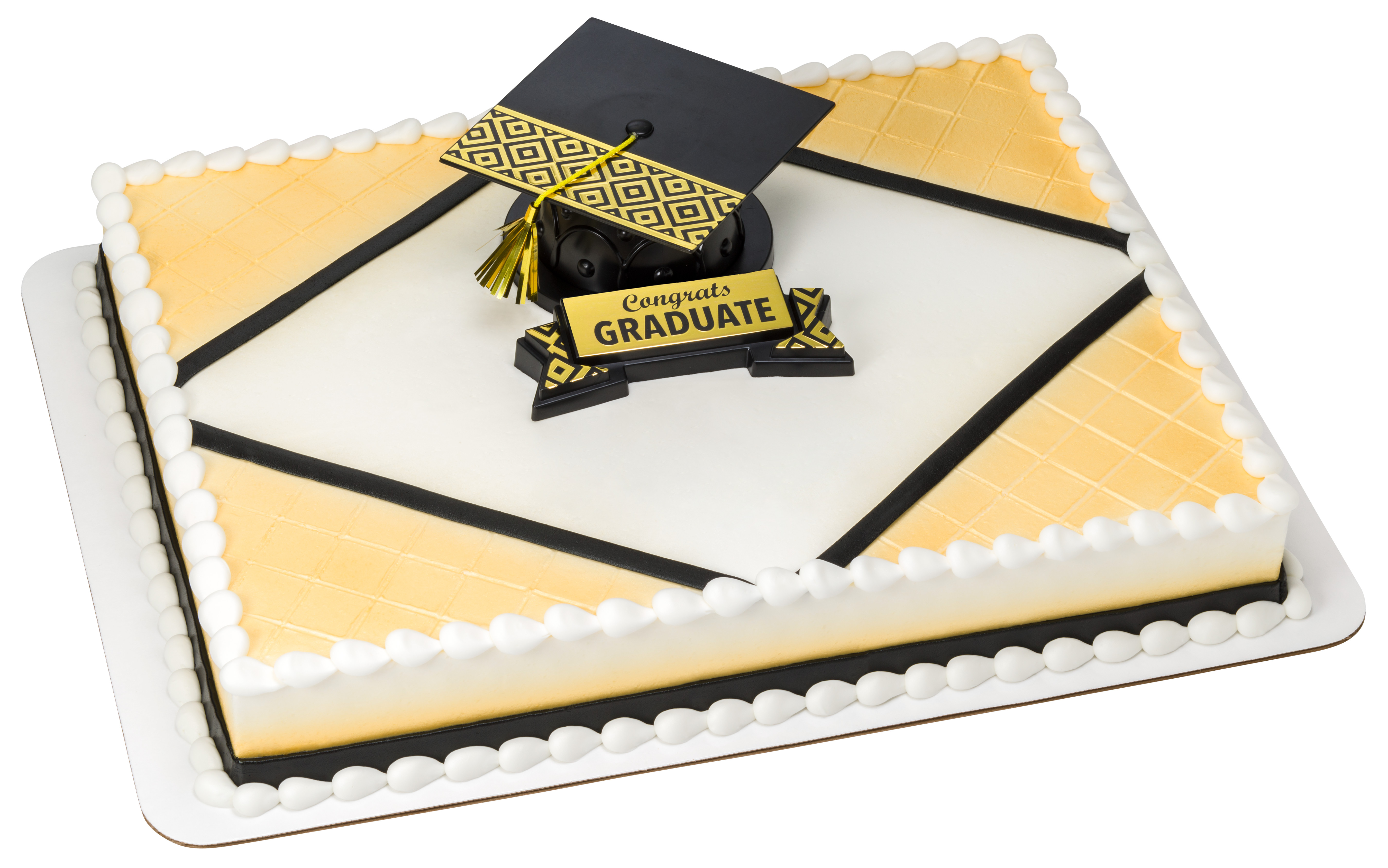 Modern Geometric Graduation Hat Decoset | DecoPac