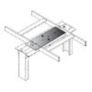 Chatsworth 12121-718 6 In. Channel Rack-to-Runway Mounting Plate, Steel ...