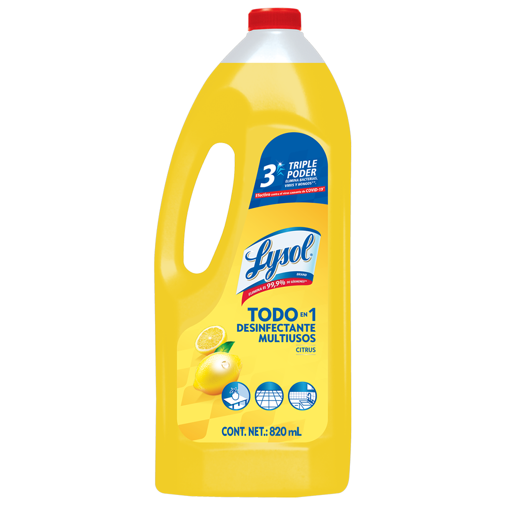 Limpiador desinfectante multiusos Citrus | Lysol México