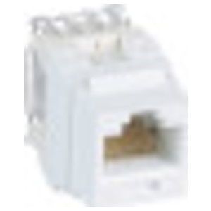 Panduit NK688MWH NetKey® Cat 6 Keystone Punchdown Jack Module, White ...