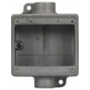 Crouse Hinds (Eaton) FDC32 Condulet® FD Box, Feraloy Iron Alloy, 2-Gang ...