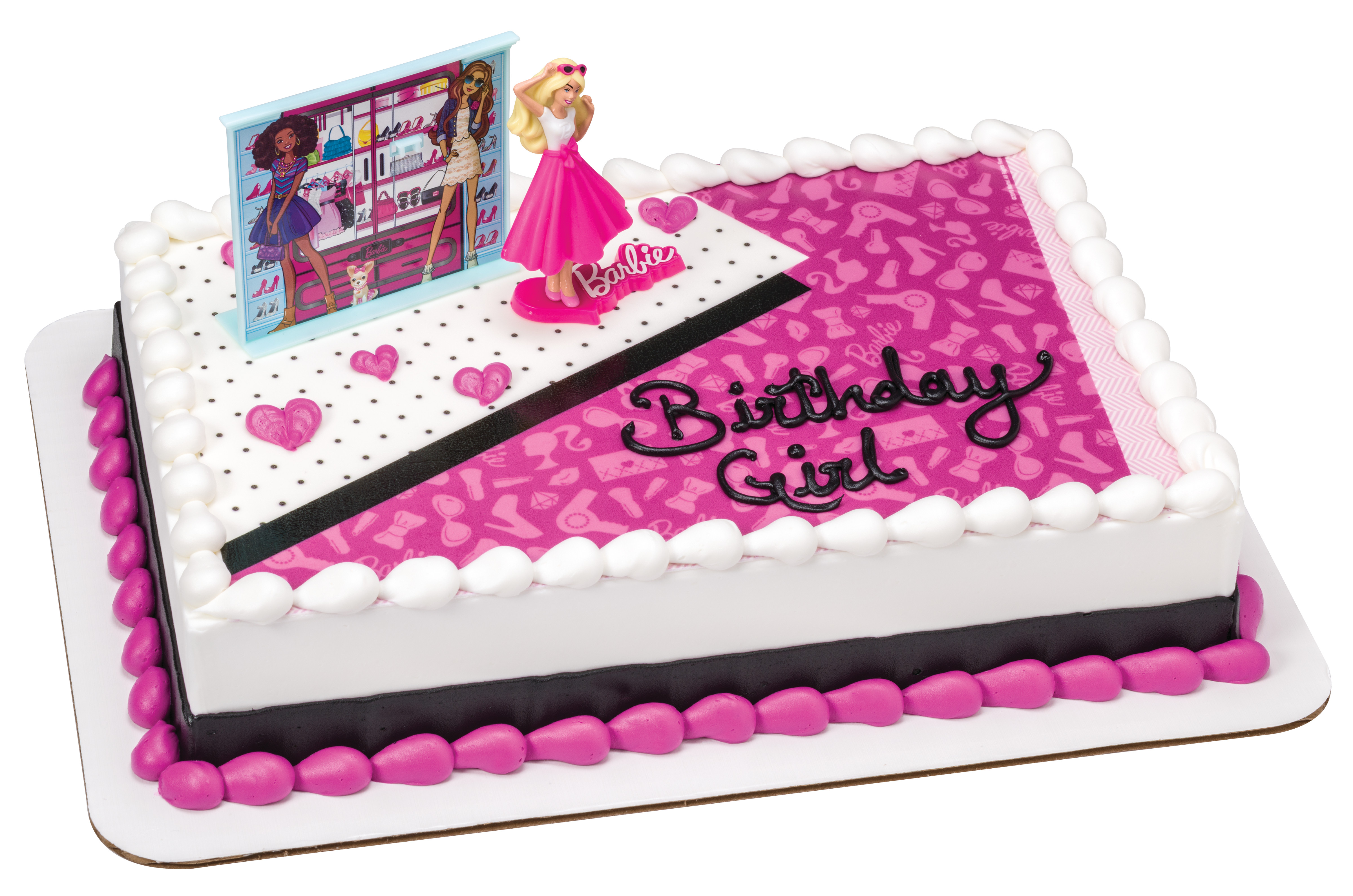 Barbie Love To Sparkle Photocake Decoset Background | DecoPac