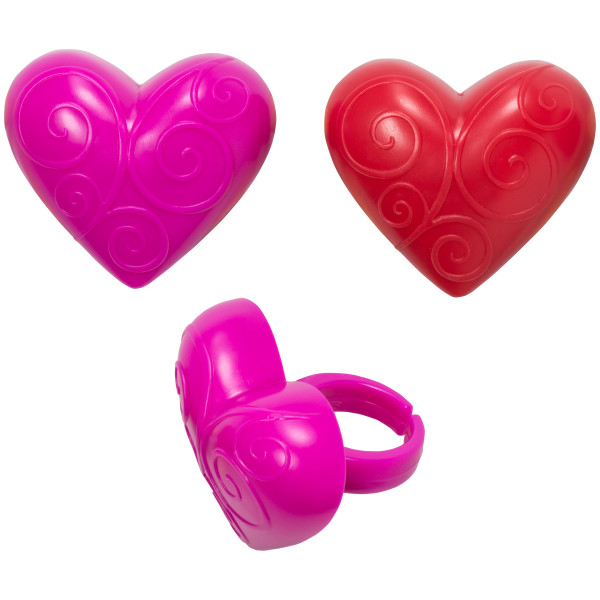 Scroll Heart Cupcake Rings | DecoPac