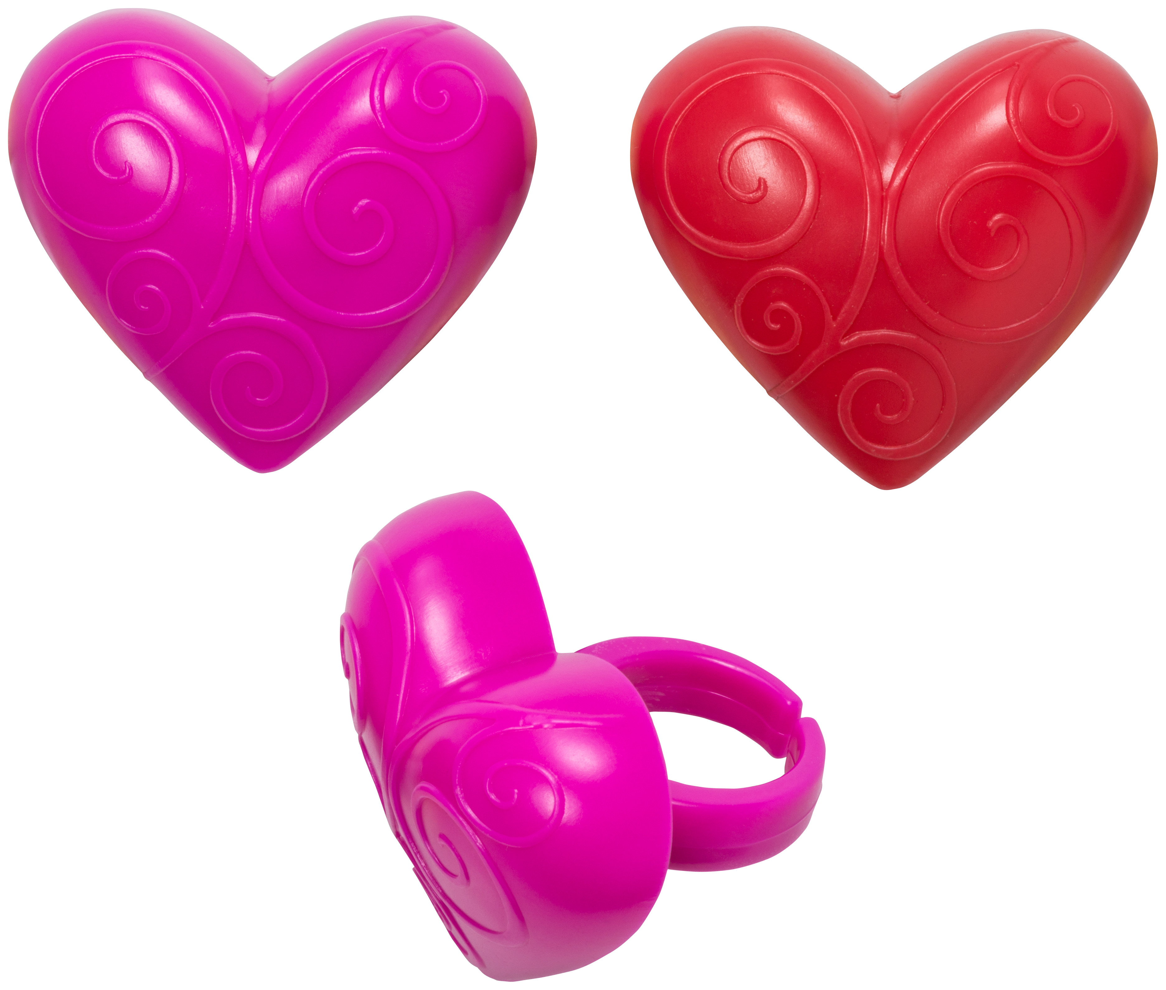 Scroll Heart Cupcake Rings | DecoPac