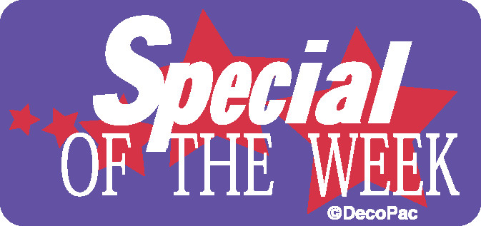 Special Of The Week Label | DecoPac