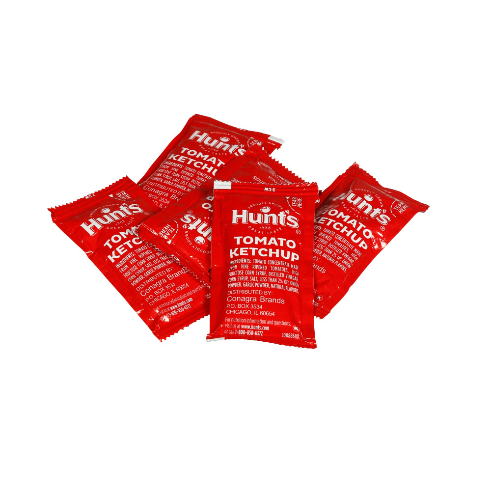 Hunt's Tomato Ketchup Portion Control Packets - 1000/9g | Conagra ...