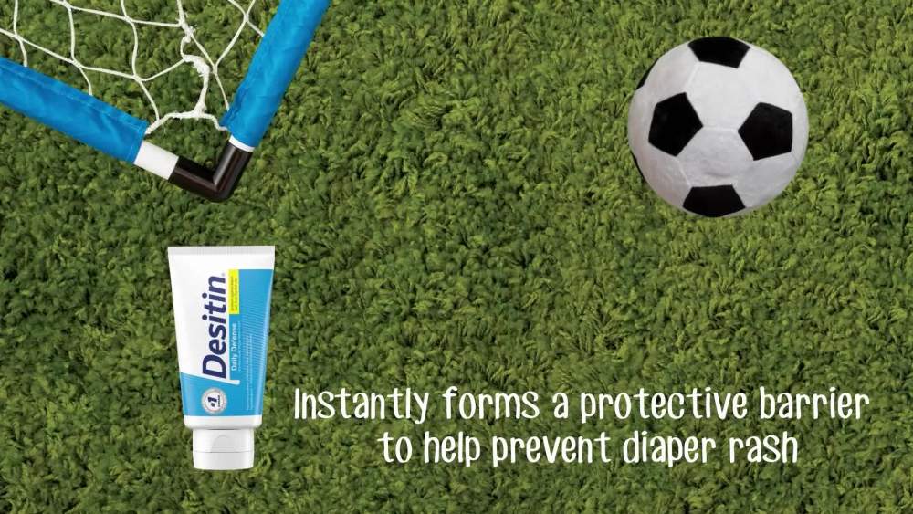 Desitin Daily Defense Baby Diaper Rash Cream, Butt Paste with 13% Zinc ...
