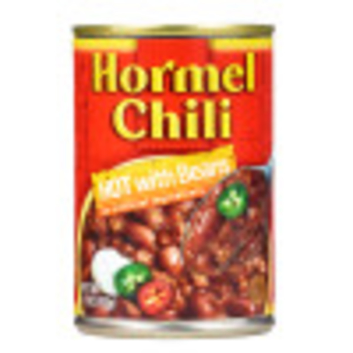 HORMEL® Hot Chili W/Beans, 12/15oz. • Hormel Product Code: #41017 ...