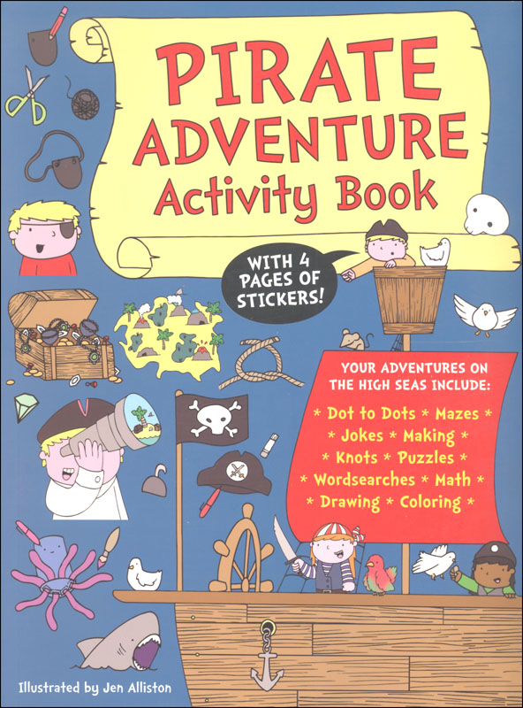 Pirate Adventure Activity Book