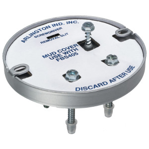 Arlington FBS405T Steel Pan Fan & Fixture Mounting Box, Joist Mount, 1/ ...