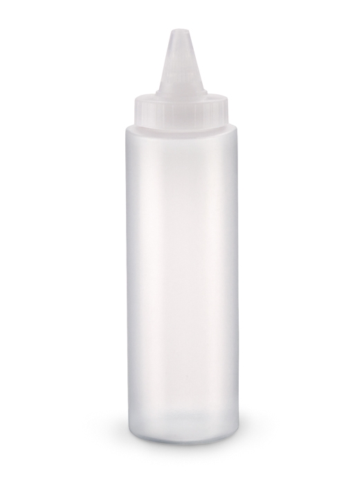 16-ounce Traex® Color Mate clear closeable single-tip wide-mouth ...