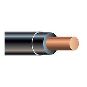Graybar Vendor THHN-3/0-STR-BLK-500R THHN Building Wire, 3/0 AWG ...