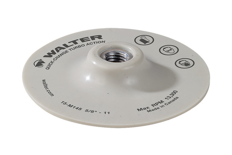 Backing pad - Quick-Change discs - 5/8"-11