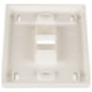 Panduit NK2FIWY NetKey® 1-Gang, Flush Mount Vertical Faceplate, 2-Port ...