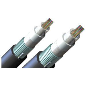 Corning 432EV5-14100D53 SST-UltraRibbon Single-Tube, Gel-Free, Armored ...