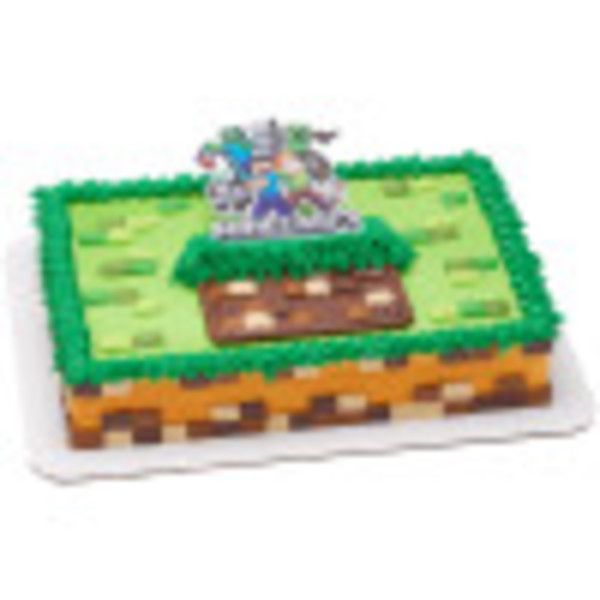 MINECRAFT Mobs Beware! DecoSet® | Cake Decorating Instruction Card ...