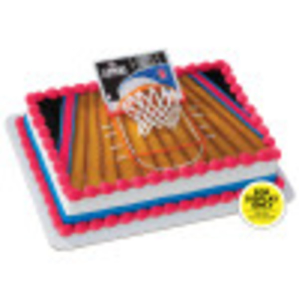 Nba Slam Dunk Los Angeles Clippers Decoset Sheet Decodisplay Cake | DecoPac
