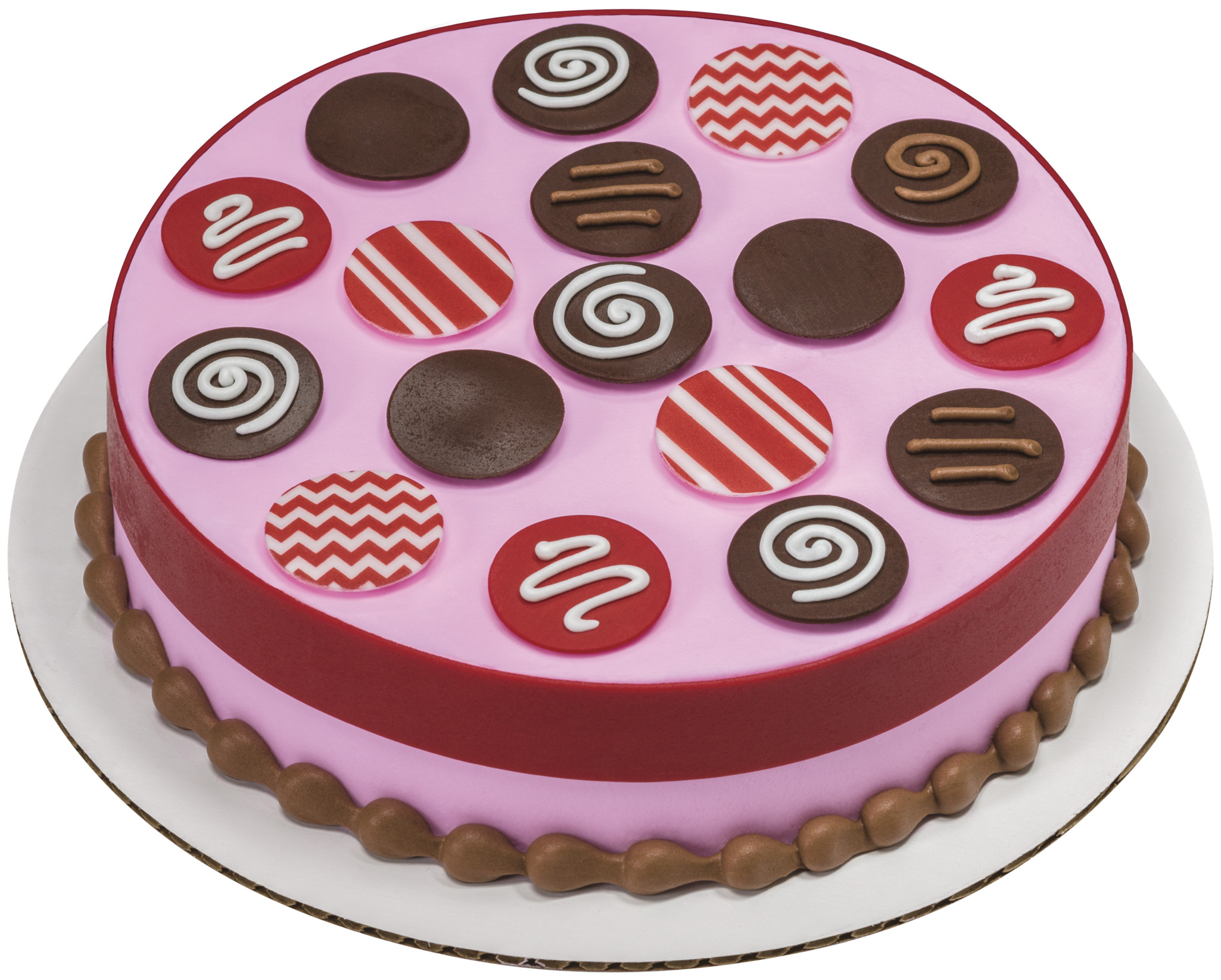 Printed Primary Fondant Decoshapes Dots | DecoPac