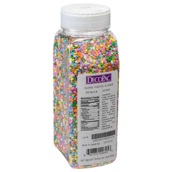 Large Pastel | Quins | DecoPac