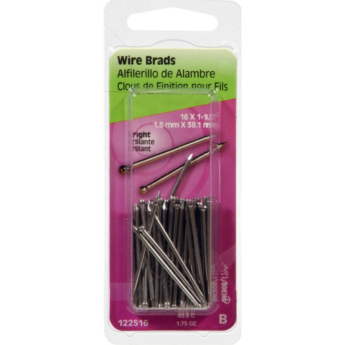 Anchor Wire Bright Wire Brad Nails (1-1/2" x 16GA) - 1.75 oz.