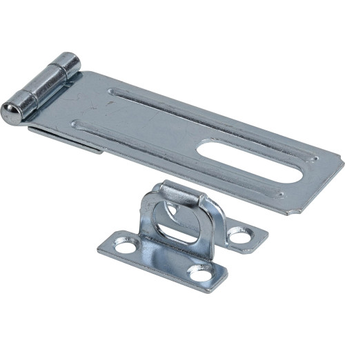 Hardware Essentials Fixed Staple Safety Hasp Zinc (4-1/2")
