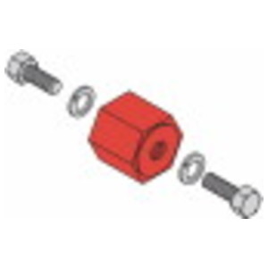 B-Line (Eaton) SB1153 Open Frame Racks, Red, Polyester Fiberglass ...