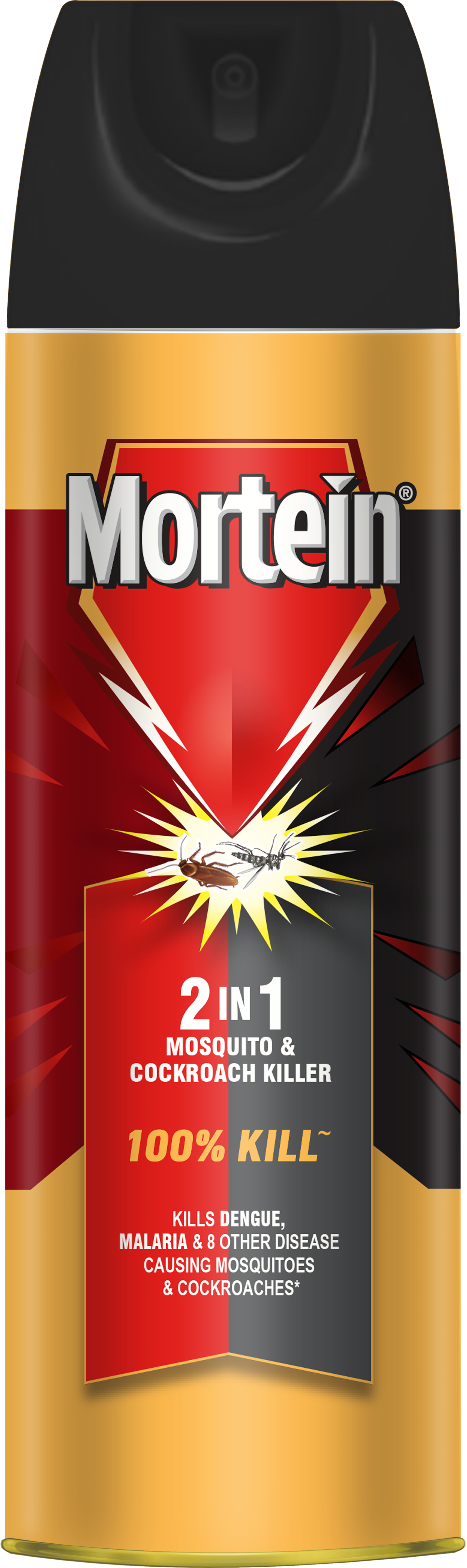 2in1 Mosquito Killer&Cockroach Killer Spray 200ml | Mortein
