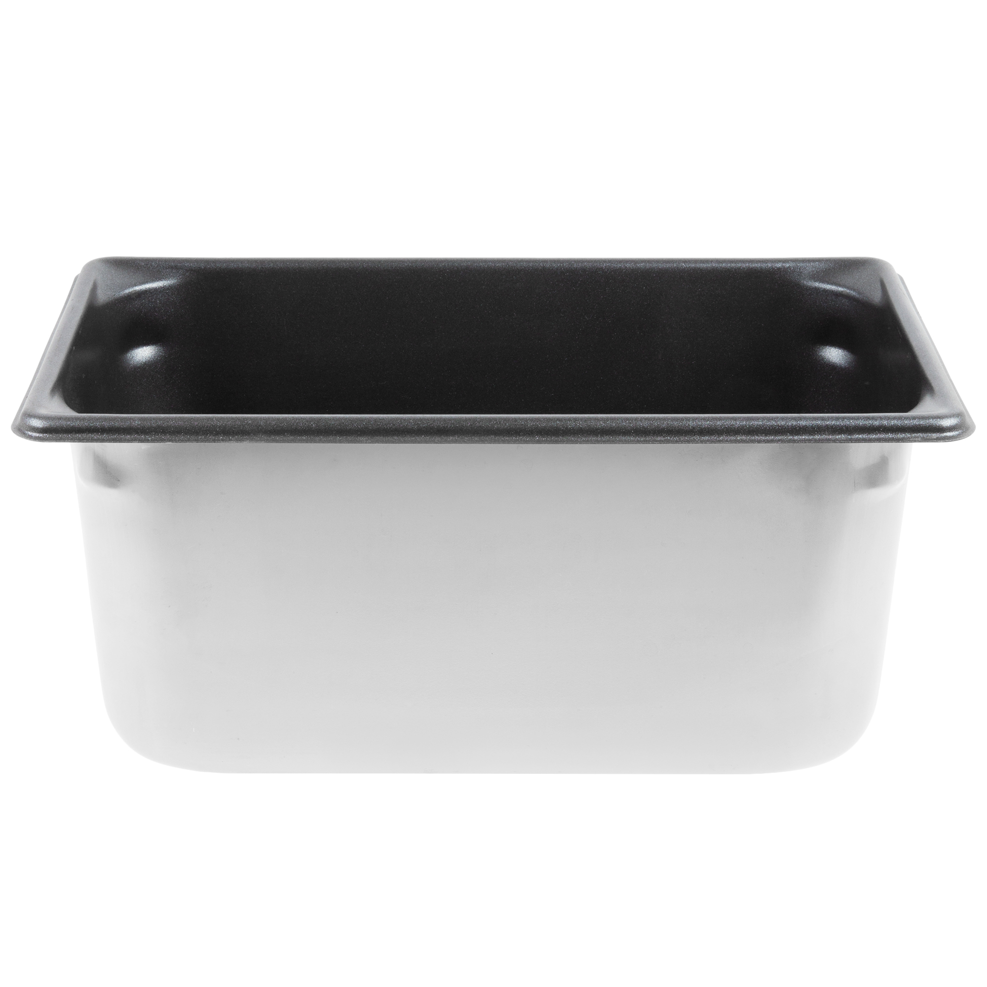 Third-size 6-inch-deep Super Pan V® stainless steel steam table pan ...