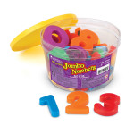 Learning Resources Jumbo Magnetic Letters and Numbers, Numbers ...