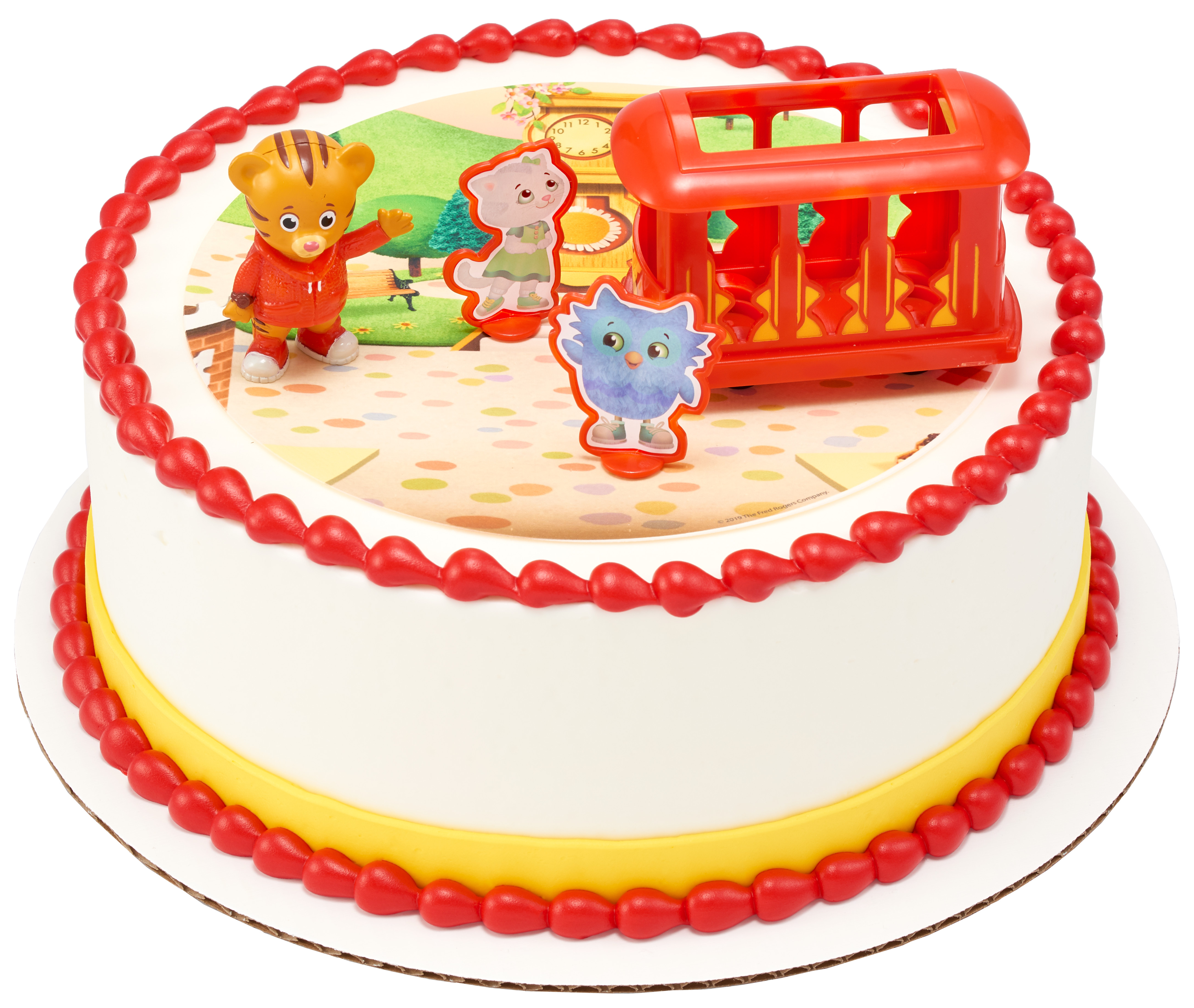 Daniel Tiger S Neighborhood Trolley And Friends Decoset | DecoPac